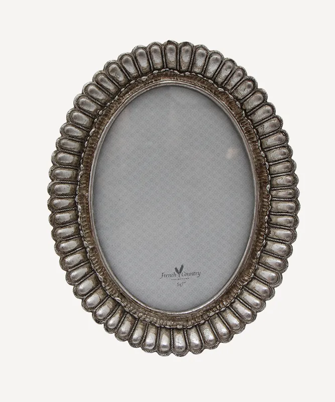 Fanned Oval Photo Frame 5x7"-French Country - Intec Interiors Online ...